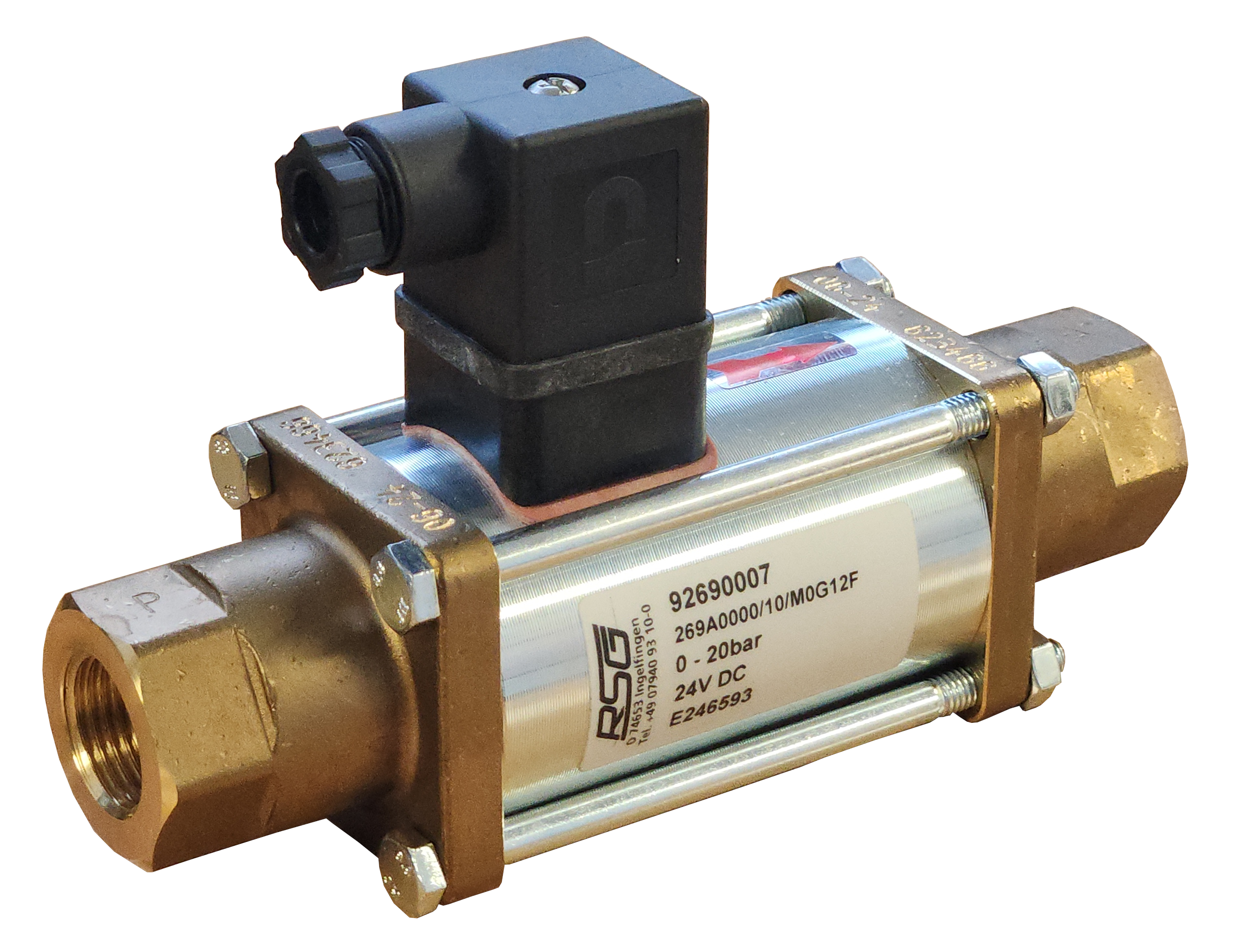 1/4-3/4 2/2 Coax solenoid valve 0-20 Bar 26910