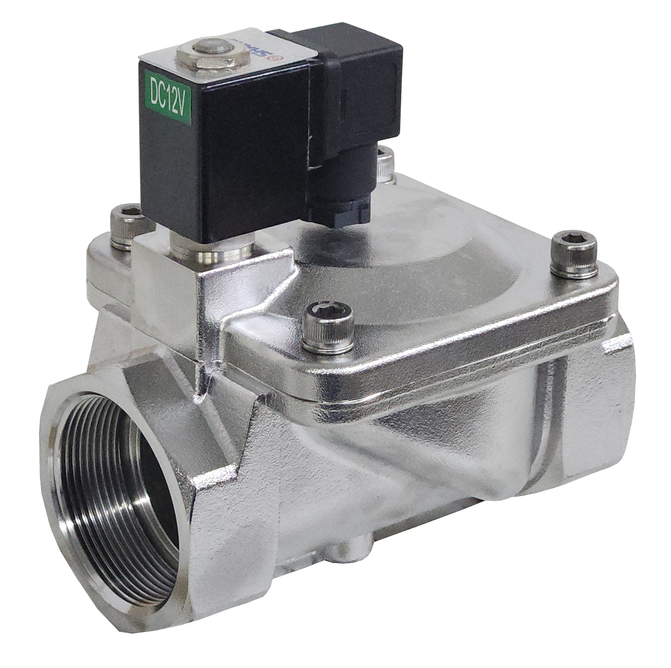 2 Stainless solenoid valve 0.5-15 Bar 2/2 Latching 6v or 12v