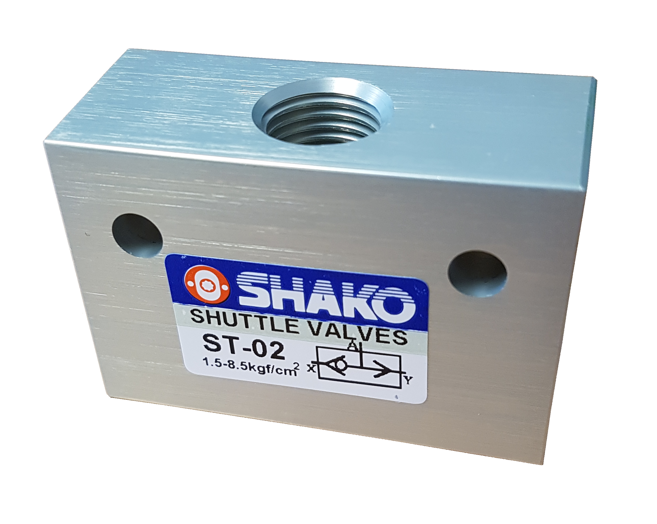 1/8 1/4 Pneumatic shuttle valve 0.8-10 Bar ST