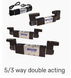 5/3 way double acting (twin coils)
