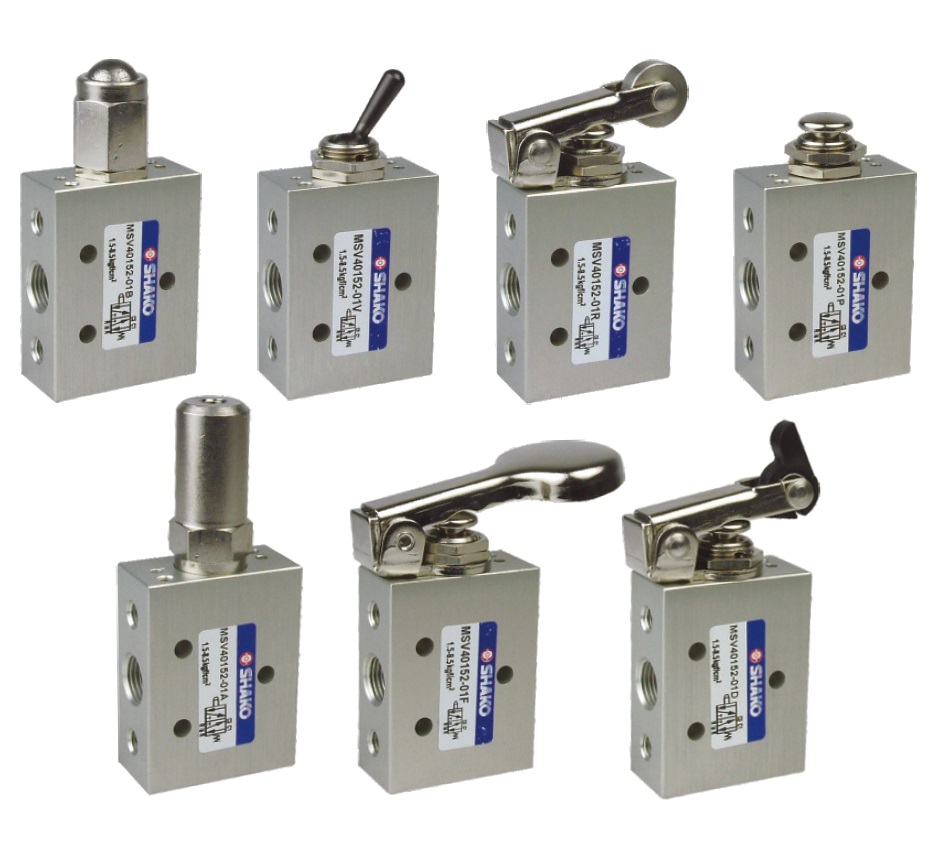 More 5/2 Way Pneumatic Control Valves